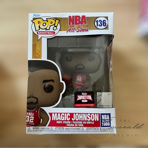 Funko | Toys | New Funko Pop Nba Allstars Magic Johnson | Poshmark